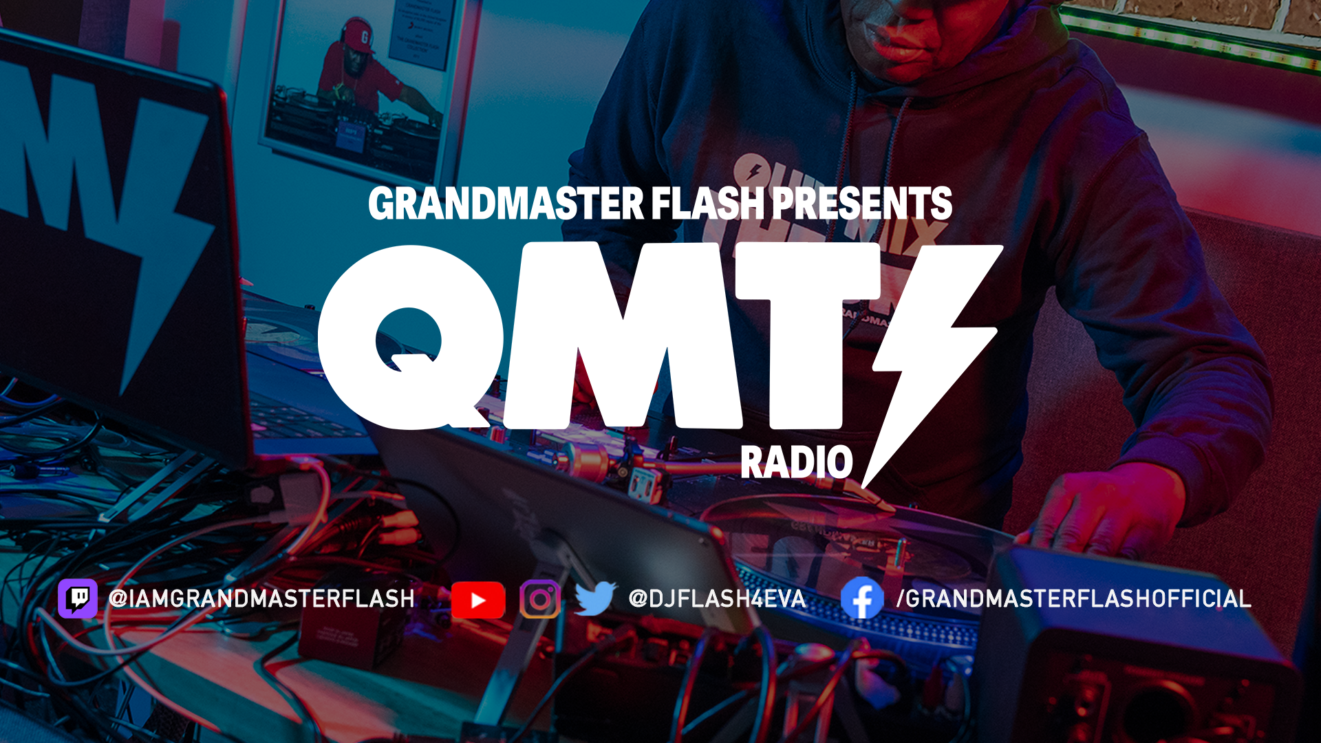 Official website of Grand Master Flash and the QMT VIP!